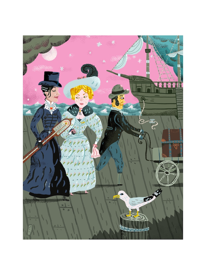 NEW Anne & Ann. A Limited Edition Giclee Print of an Original ...