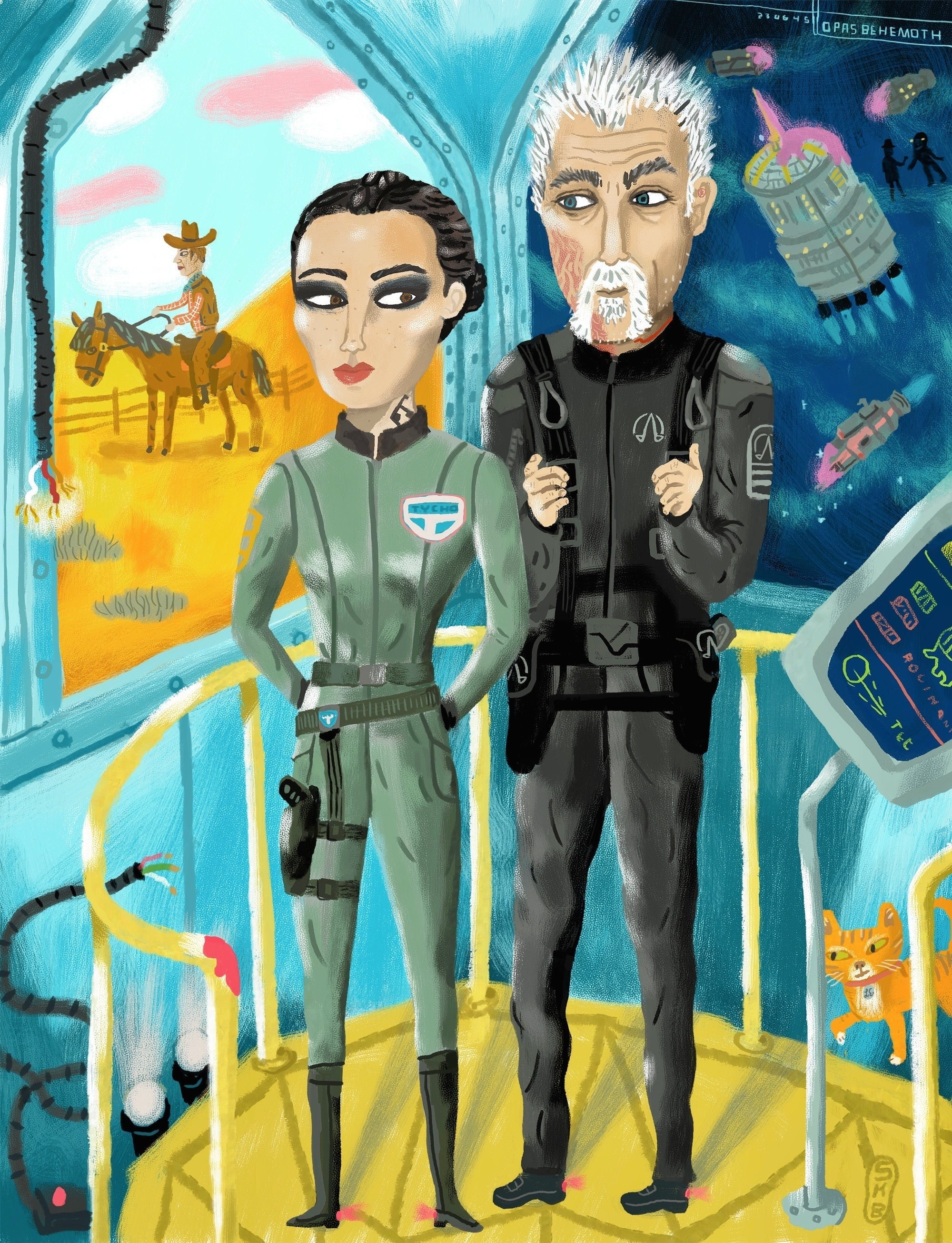 Drummer & Ashford. A Limited Edition Giclee Print of an Original ...