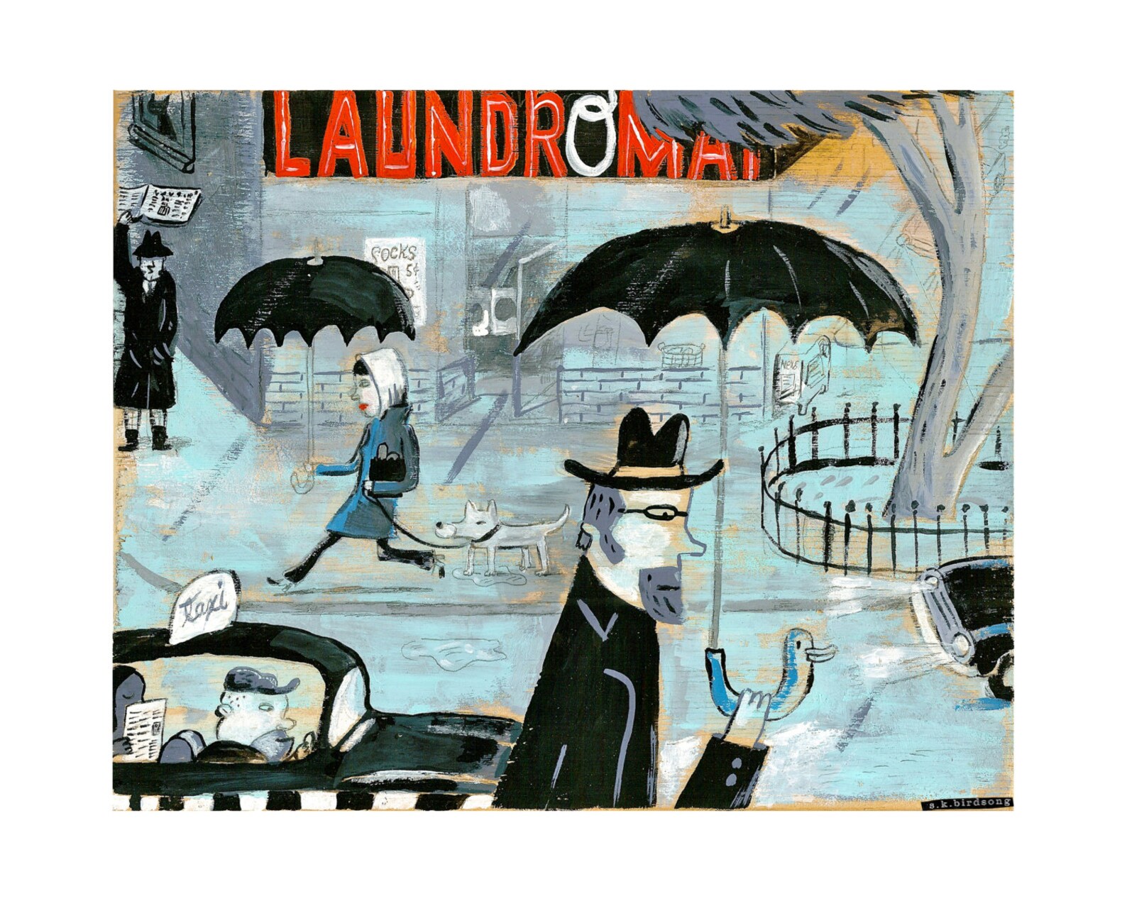 Puddles. A Limited Edition Giclee Print. | Etsy