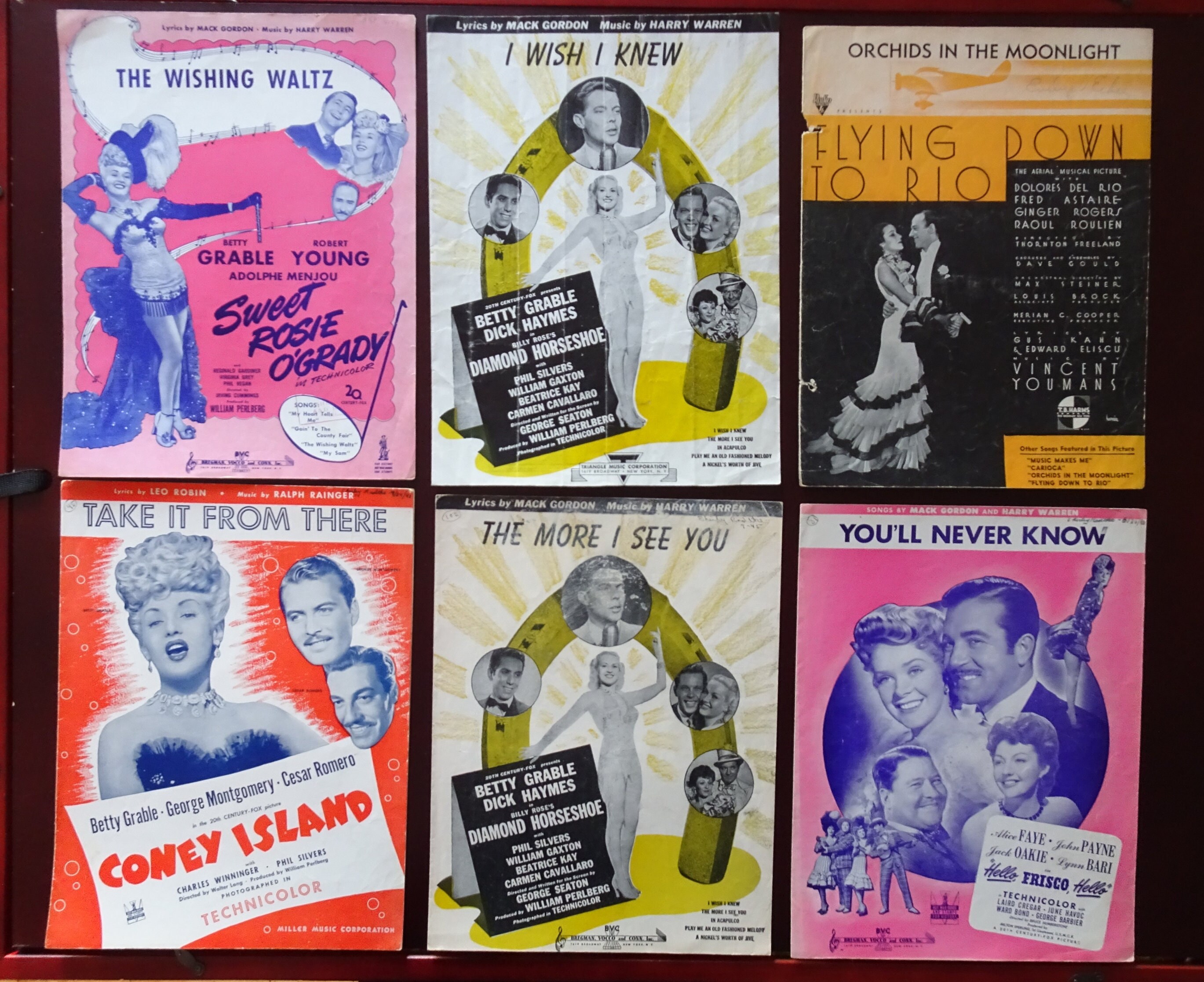 Betty Grable And Bob Remick