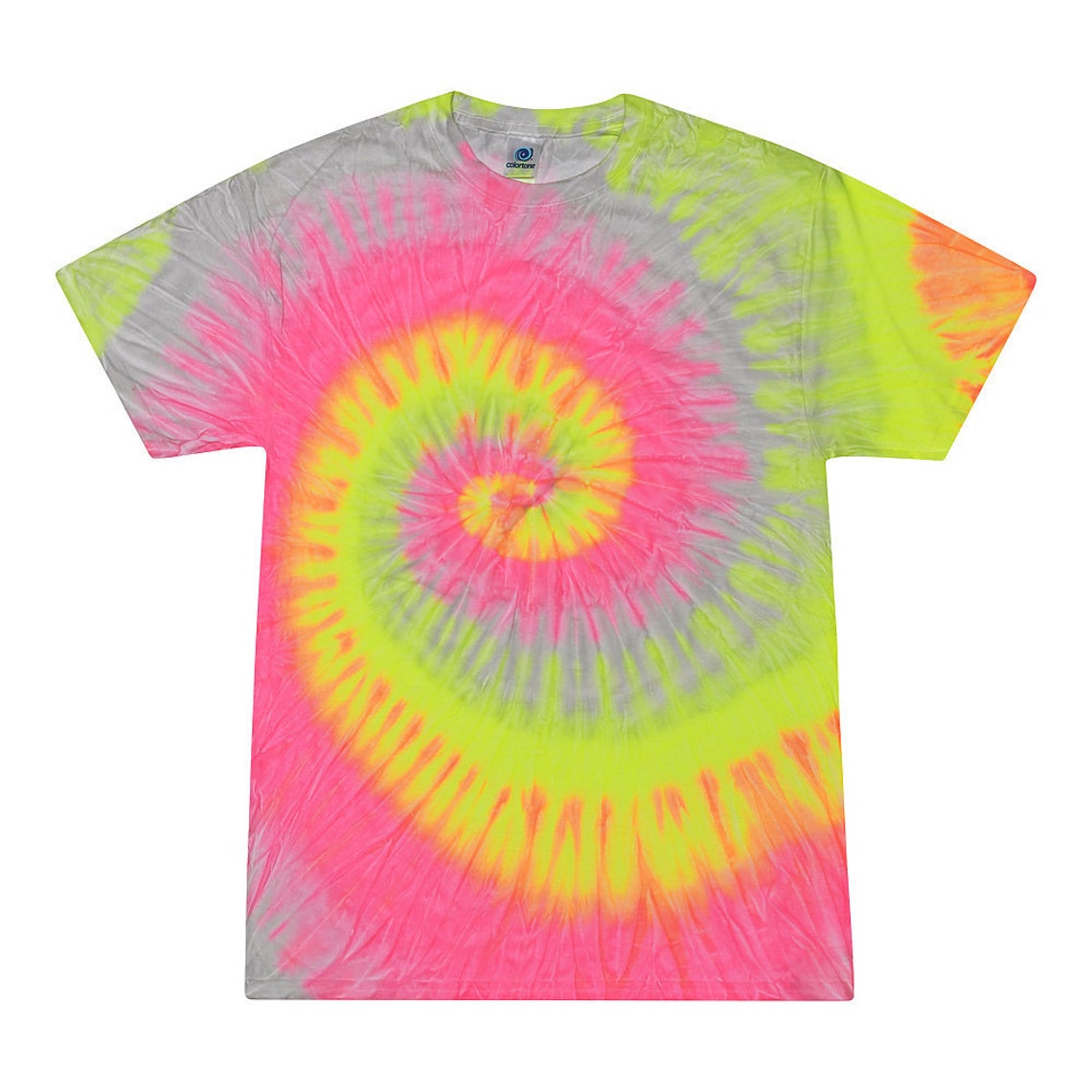 Tie Dye Neon Bright Colors Fun New T-Shirts Cool Kids Size | Etsy