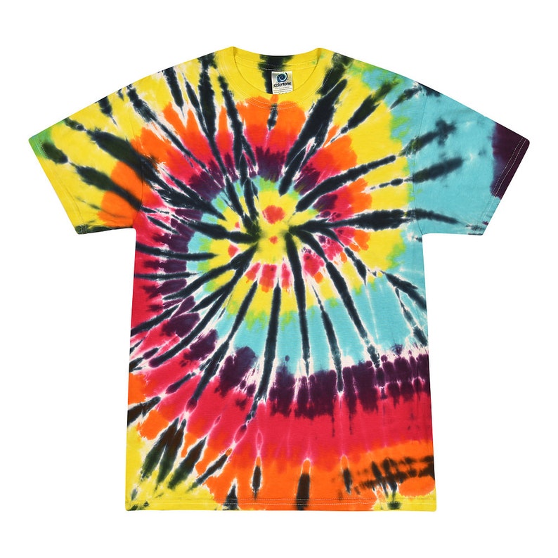 Tie Dye Neon Bright Colors Fun New T-shirts Cool Tie Dye Kids Size Xs 2 ...
