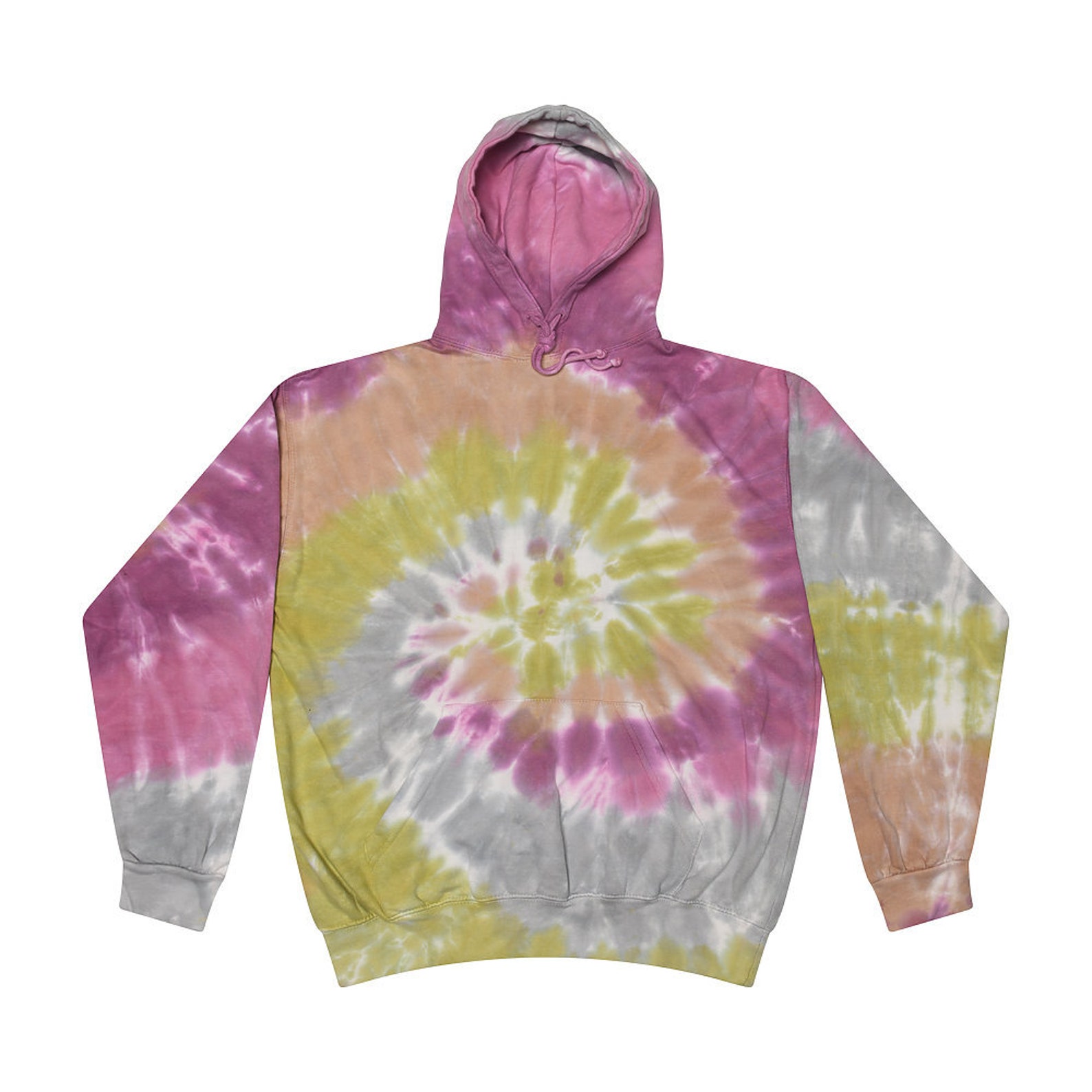 Tie Dye Hoodie Neon Bright Colors Fun New Pullover Hoodies Size Xs 2-4 ...