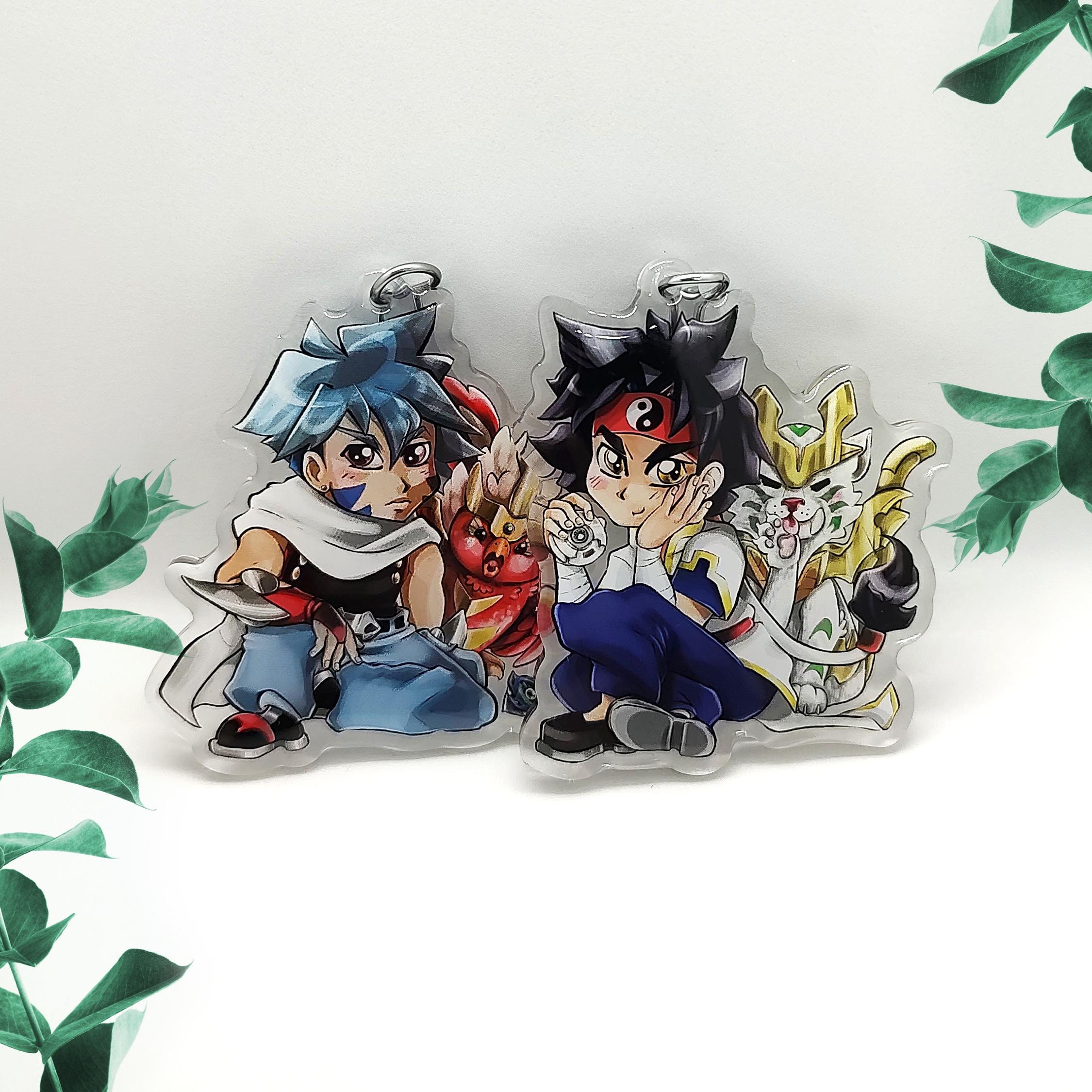Retro Beyblade Original Characters From 90s - Kai Hiwatari Rei Ray Kon ...