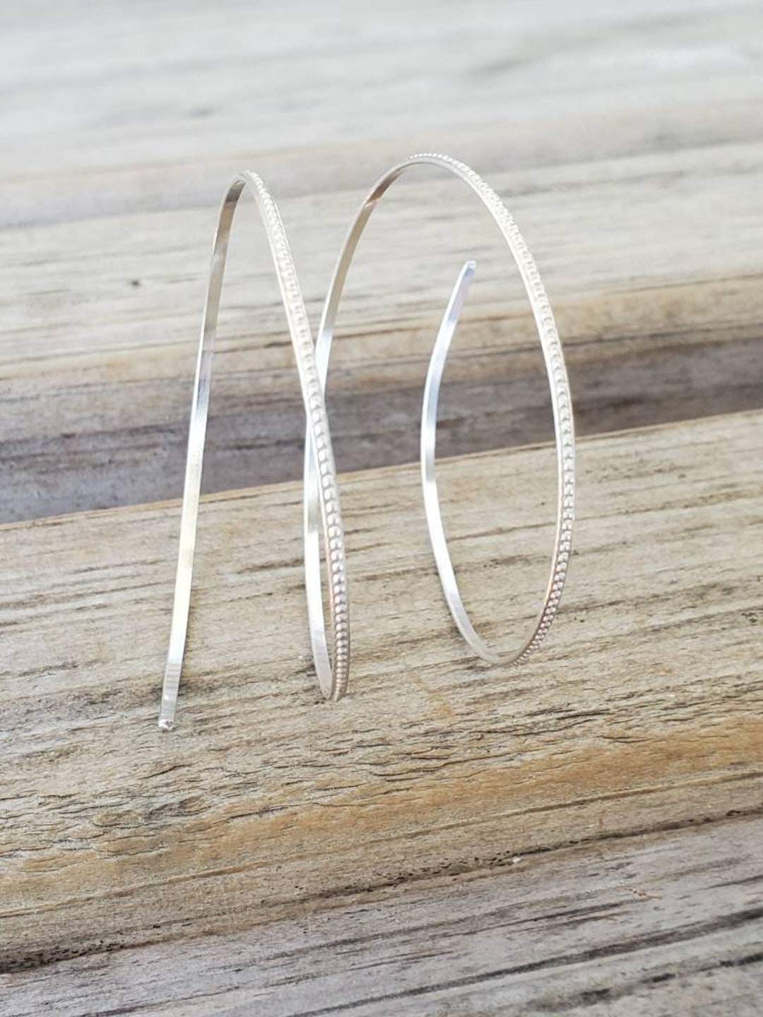 Sterling Silver Wire | Half Round Textured Wire | Embossed Sterling ...