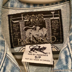 Denim Parasuco Vest With Eagle Patch - Etsy