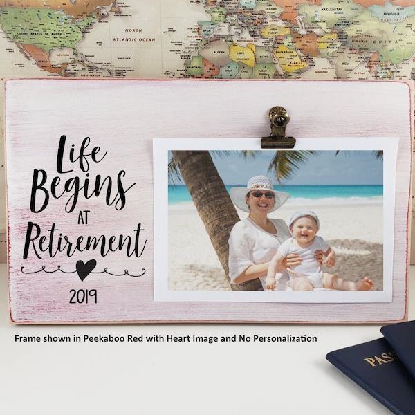 Retirement Picture Frame - Etsy