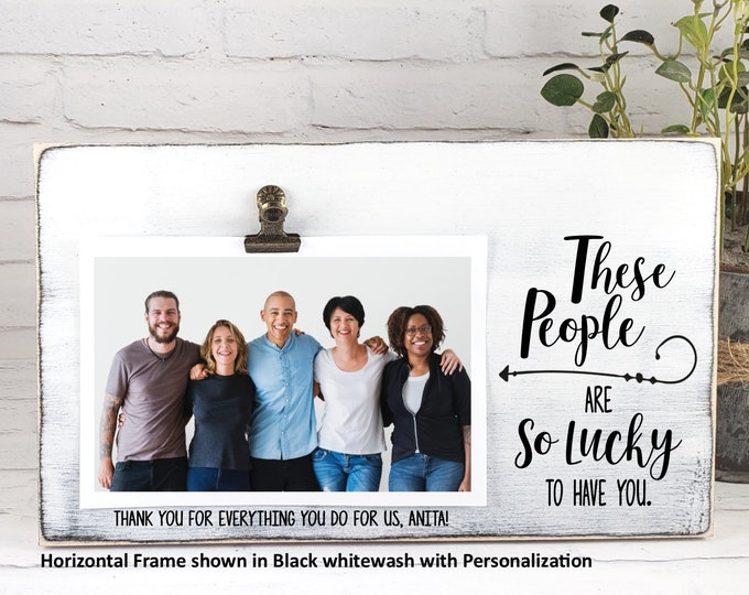 Coworker Thank You Gift, These People Are so Lucky to Have You ...