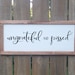 Ungrateful and Pissed Farmhouse Style Wood Sign, Funny Framed Wooden ...