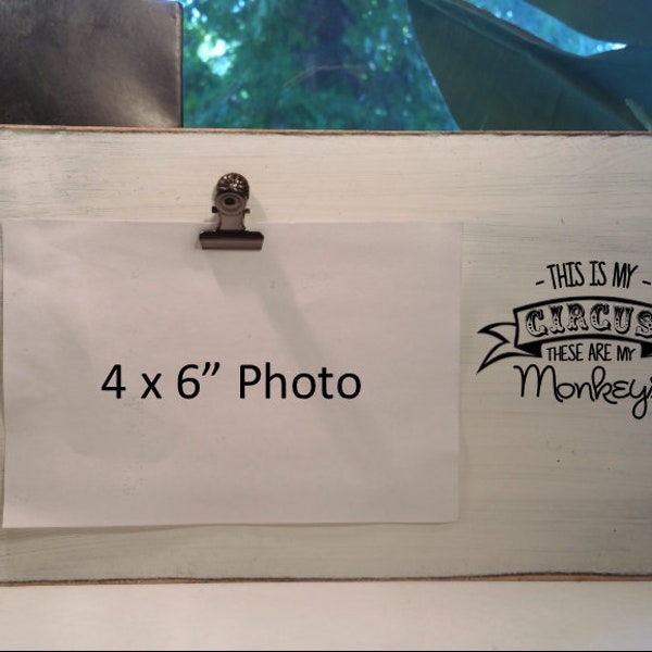Monkey Picture Frame - Etsy