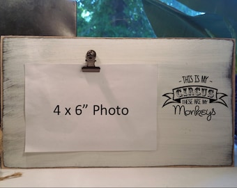 Circus Photo Frame - Etsy