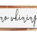 No Whining Farmhouse Style Wooden Sign, Funny Teacher Gift, Coworker or ...