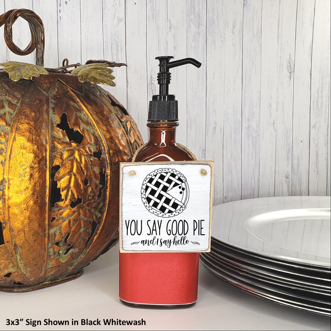 You Say Good Pie and I Say Hello Wooden Sign Cherry Pie Baked - Etsy