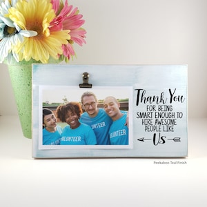 Gift for Boss, Thank You for Being a Smart Boss Picture Frame, Going ...