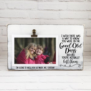 Friends Picture Frame, the Good Old Days Personalized Photo Frame, Dorm ...