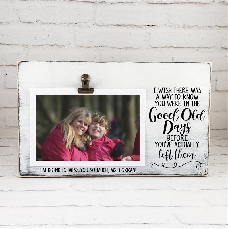 Friends Picture Frame the Good Old Days Personalized Photo | Etsy