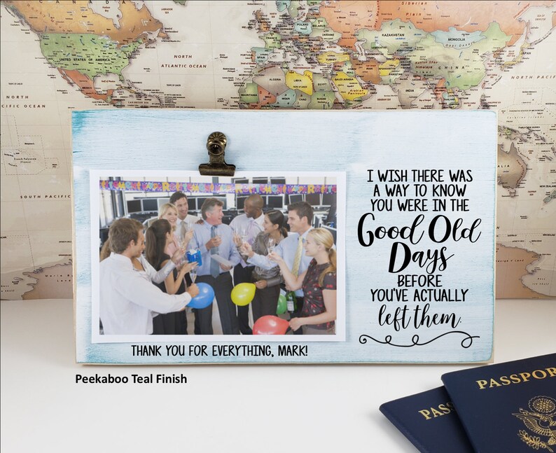 Friends Picture Frame the Good Old Days Personalized Photo | Etsy