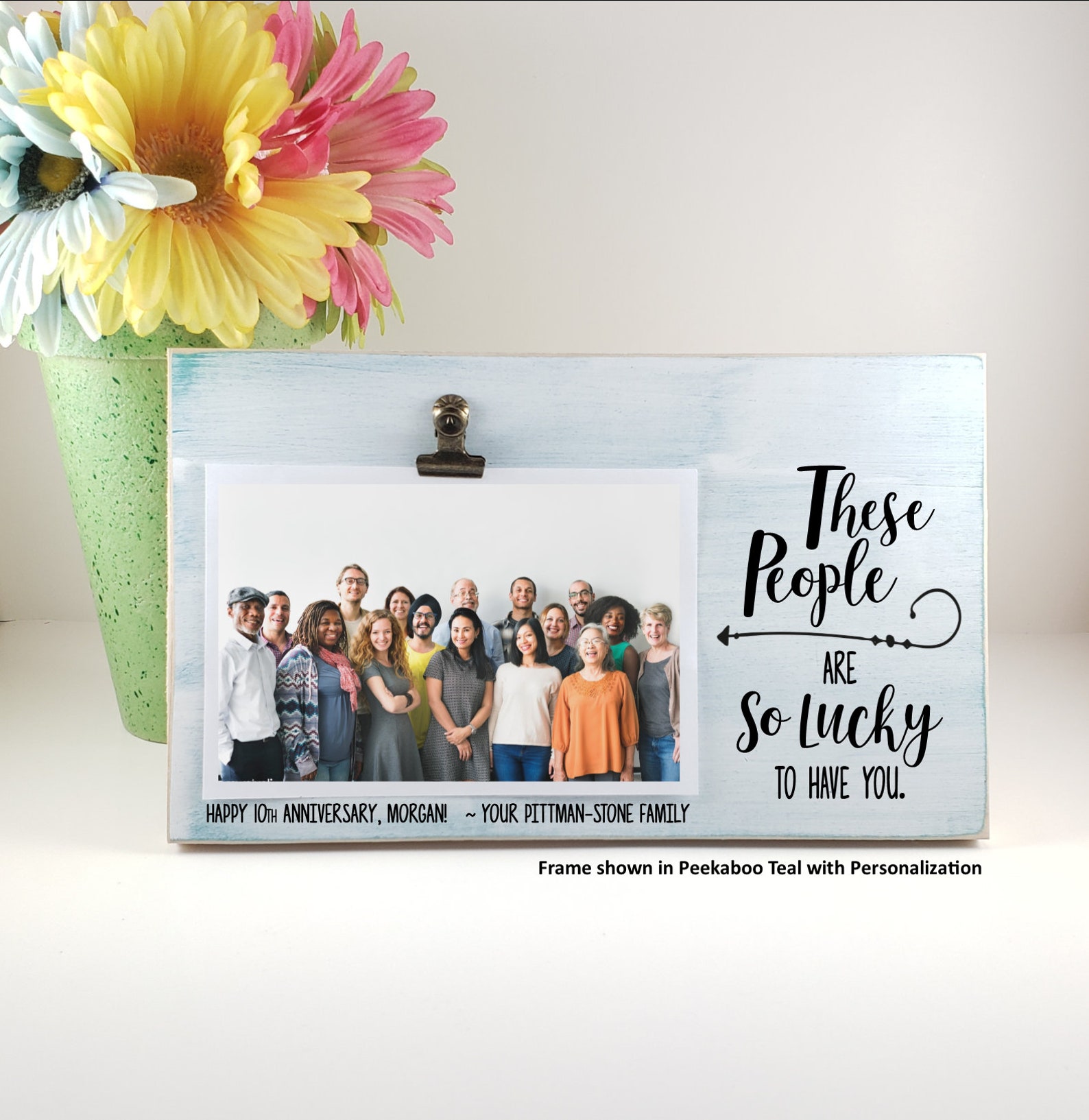 Coworker Thank You Gift These People Are So Lucky To Have You | Etsy