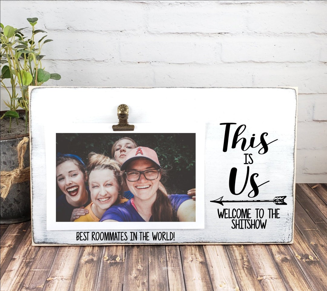 This is Us - Welcome to the Shitshow Wood Picture Frame, Funny ...