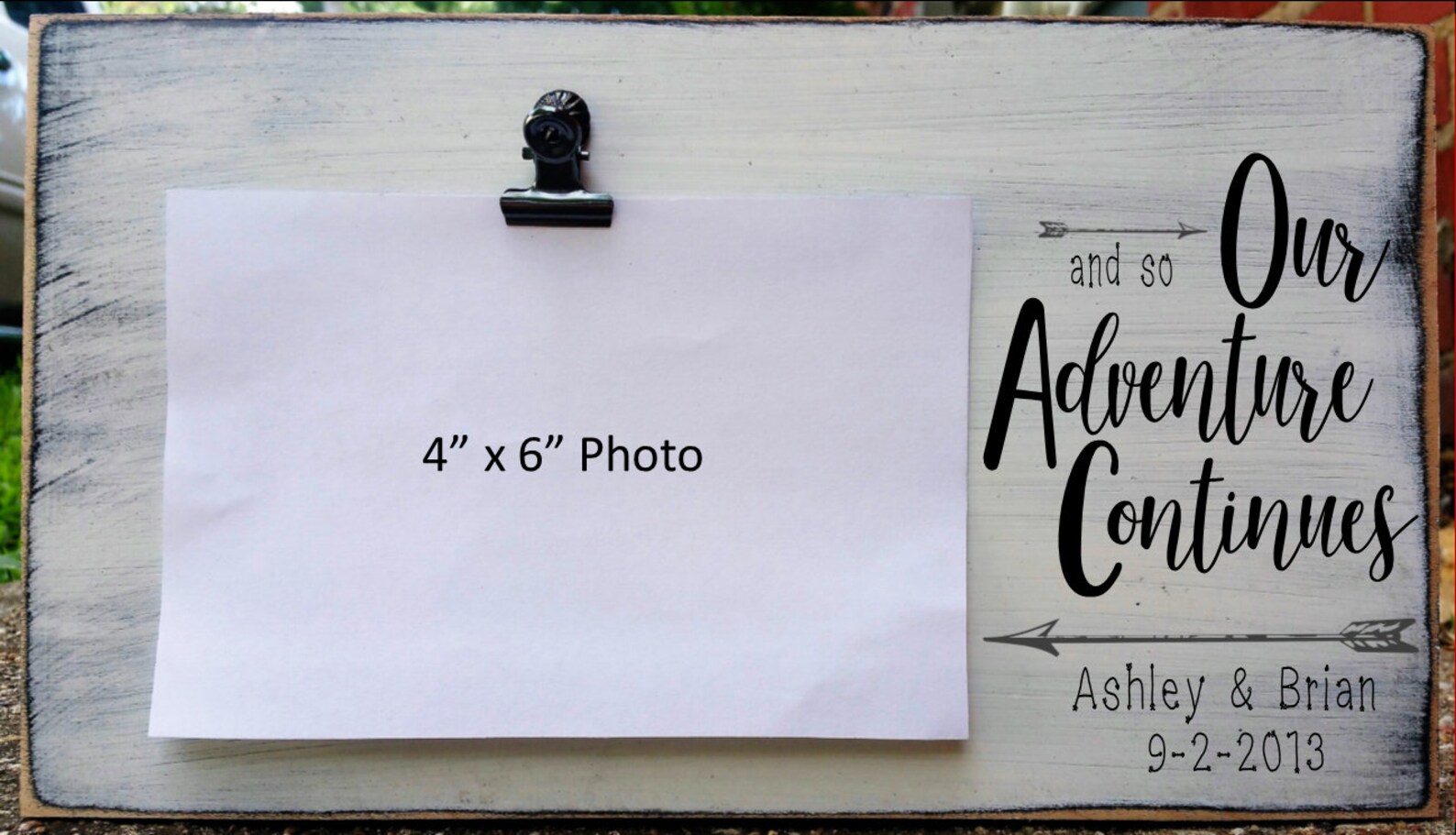 And so Our Adventure Continues Anniversary Picture Frame - Etsy