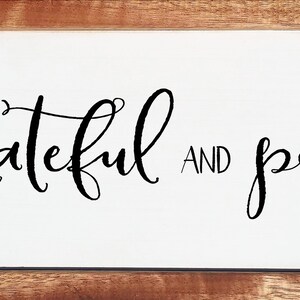 Ungrateful and Pissed Farmhouse Style Wood Sign, Funny Framed Wooden ...