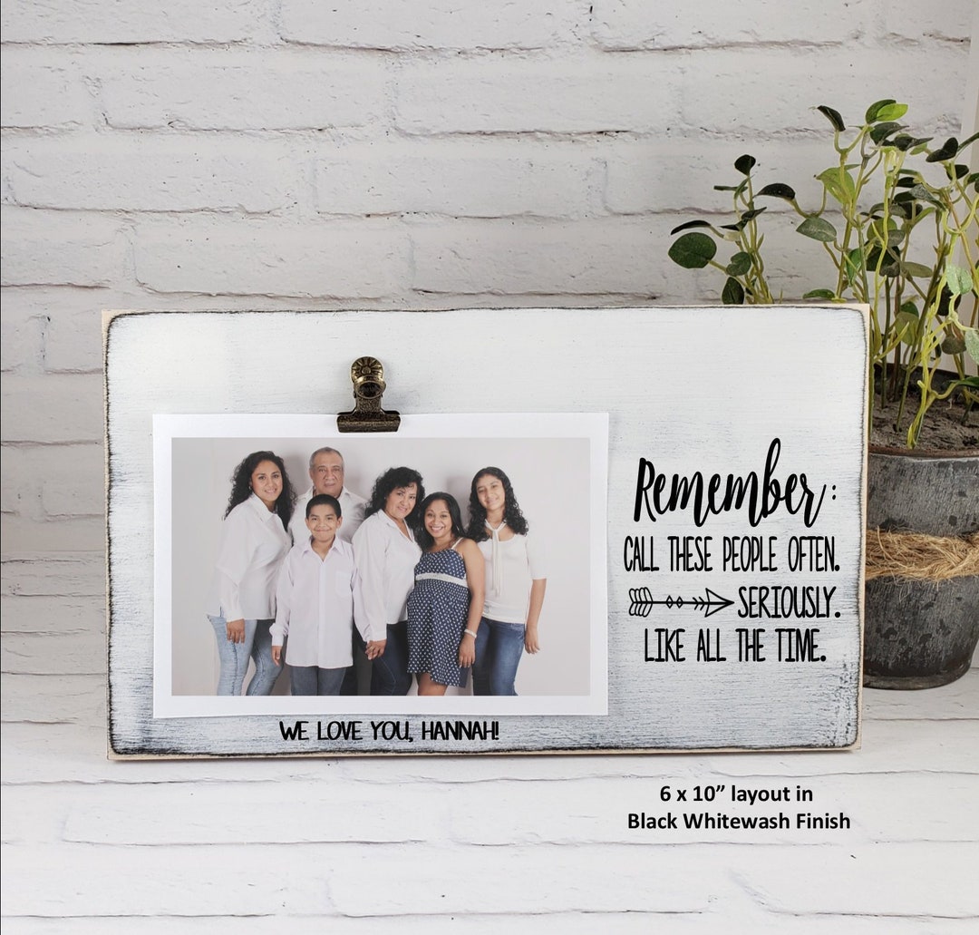 Personalized Going Away Picture Frame: New Job or Moving Out Gift - Etsy