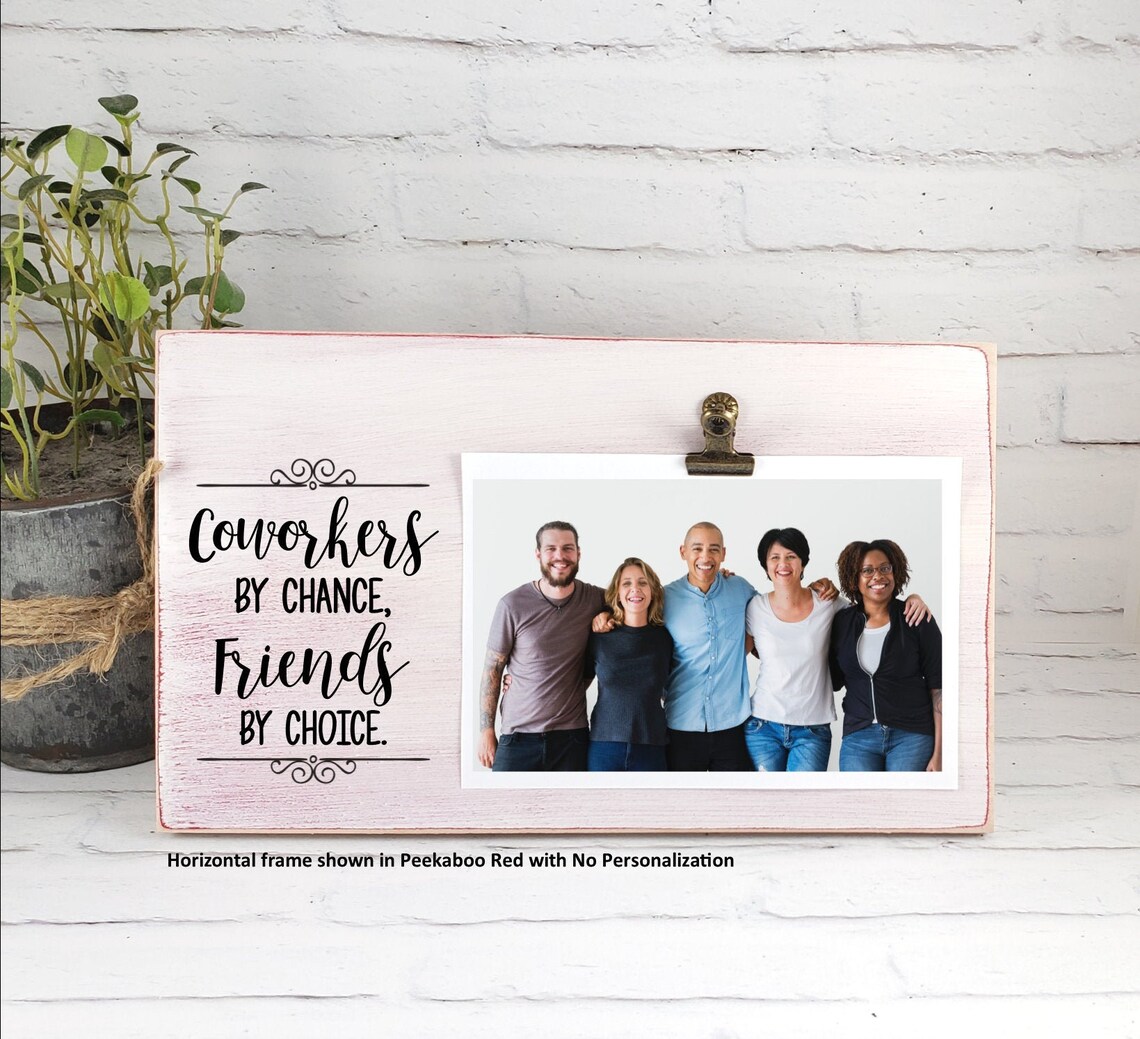 Coworkers by Chance Friends by Choice, Birthday Gift Best Work Friend ...