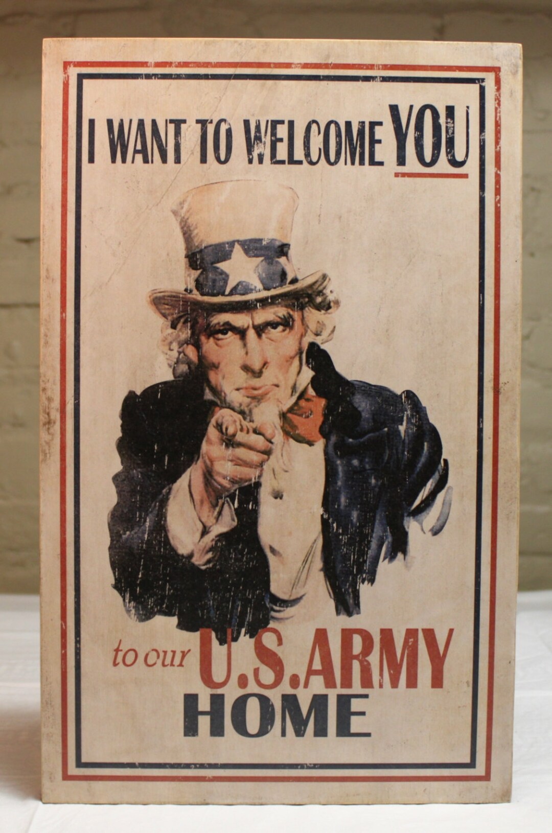 Customizable Wood Uncle Sam Sign - Etsy