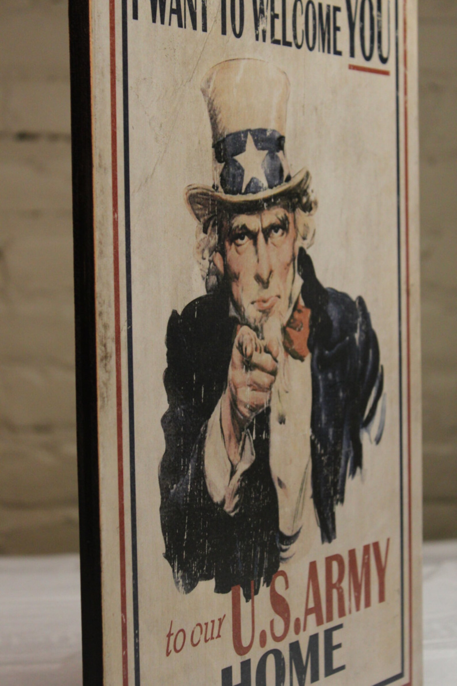Customizable Wood Uncle Sam Sign - Etsy