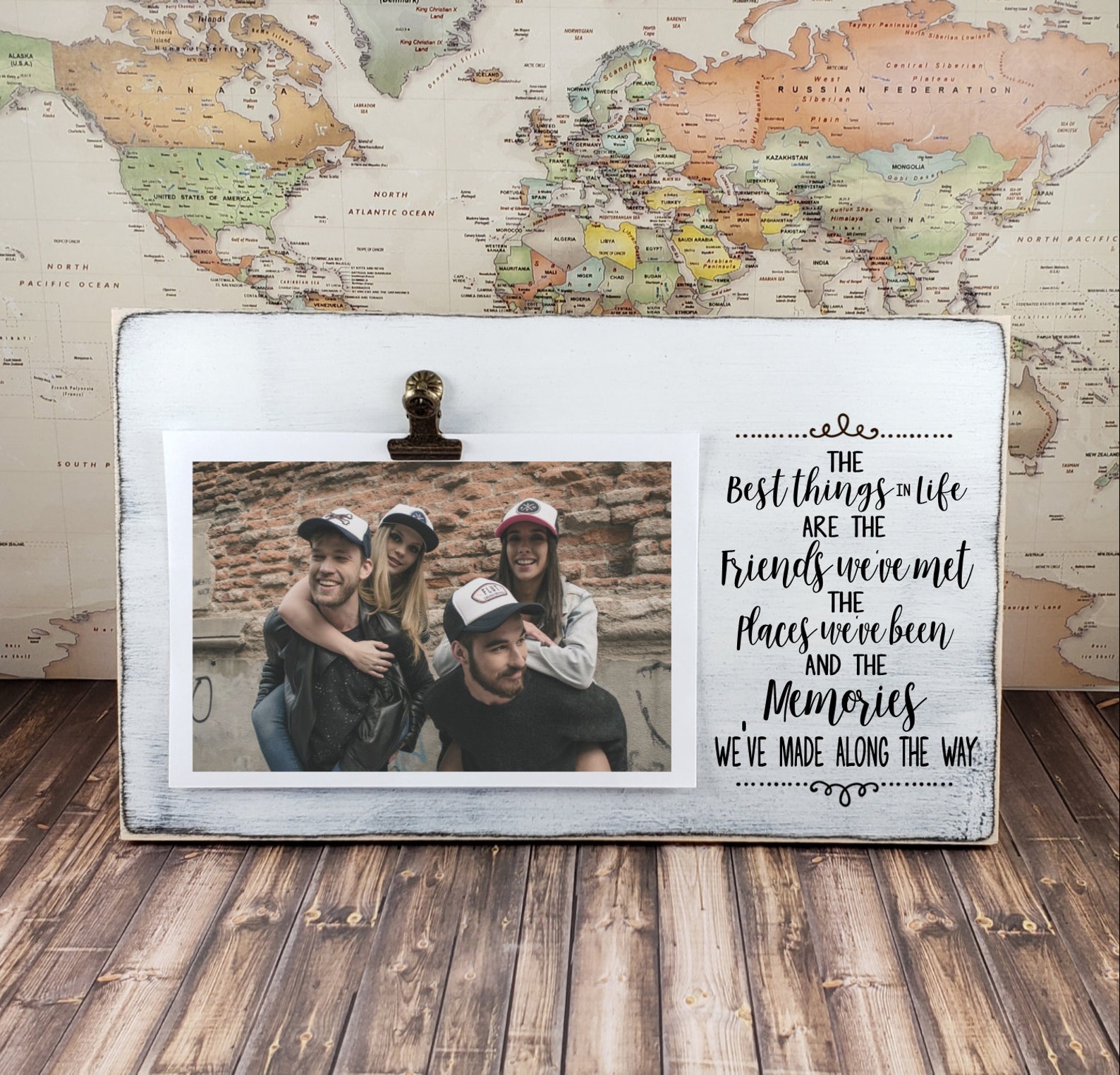 Friends Picture Frame the Best Things in Life Are Memories - Etsy