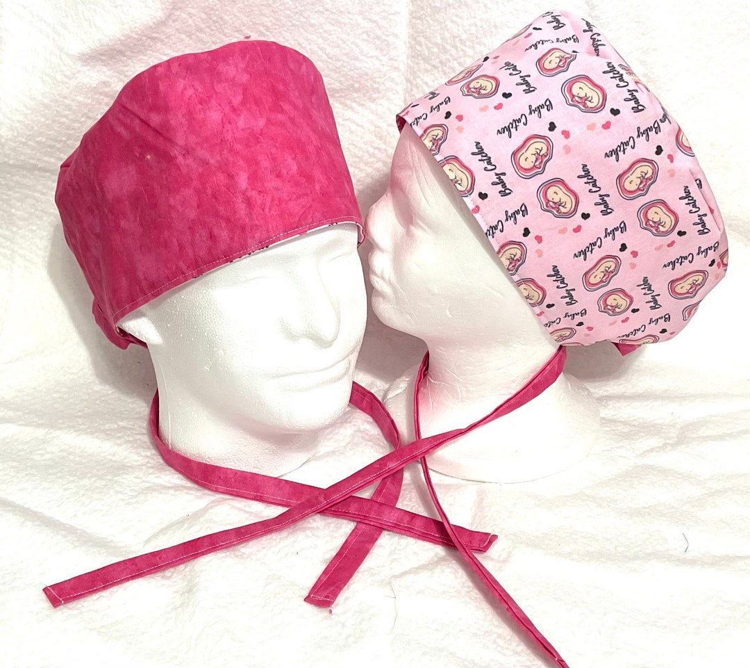 Baby Catcher Surgical / Scrub Cap OBGYN Themed / Unisex / Reversible - Etsy