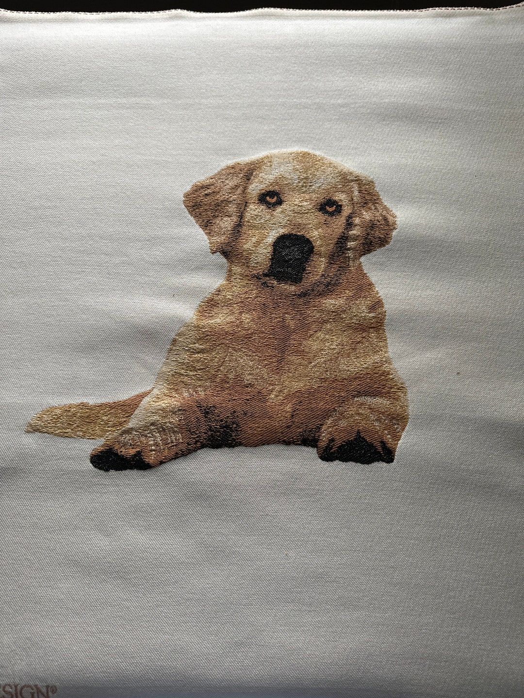 Golden Retriever Panel 26 X 28 Heavy Weight Fabric for Pillows or Chair ...