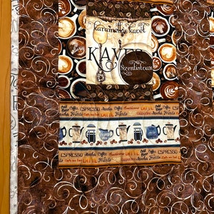 Coffee Time Quilt 58” X 72” With Custom Coffee Cups Quilting Patterns ...