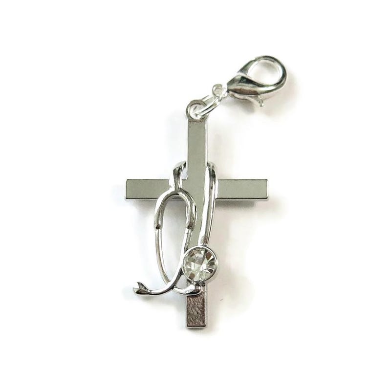 Cross for Stethoscope - Etsy