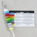 Order of Blood Draw Beads With Badge Card for Phlebotomy, Essential ...