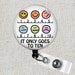 Funny Pain Scale Badge Reel, It Only Goes to Ten Badge Reel, Funny ...