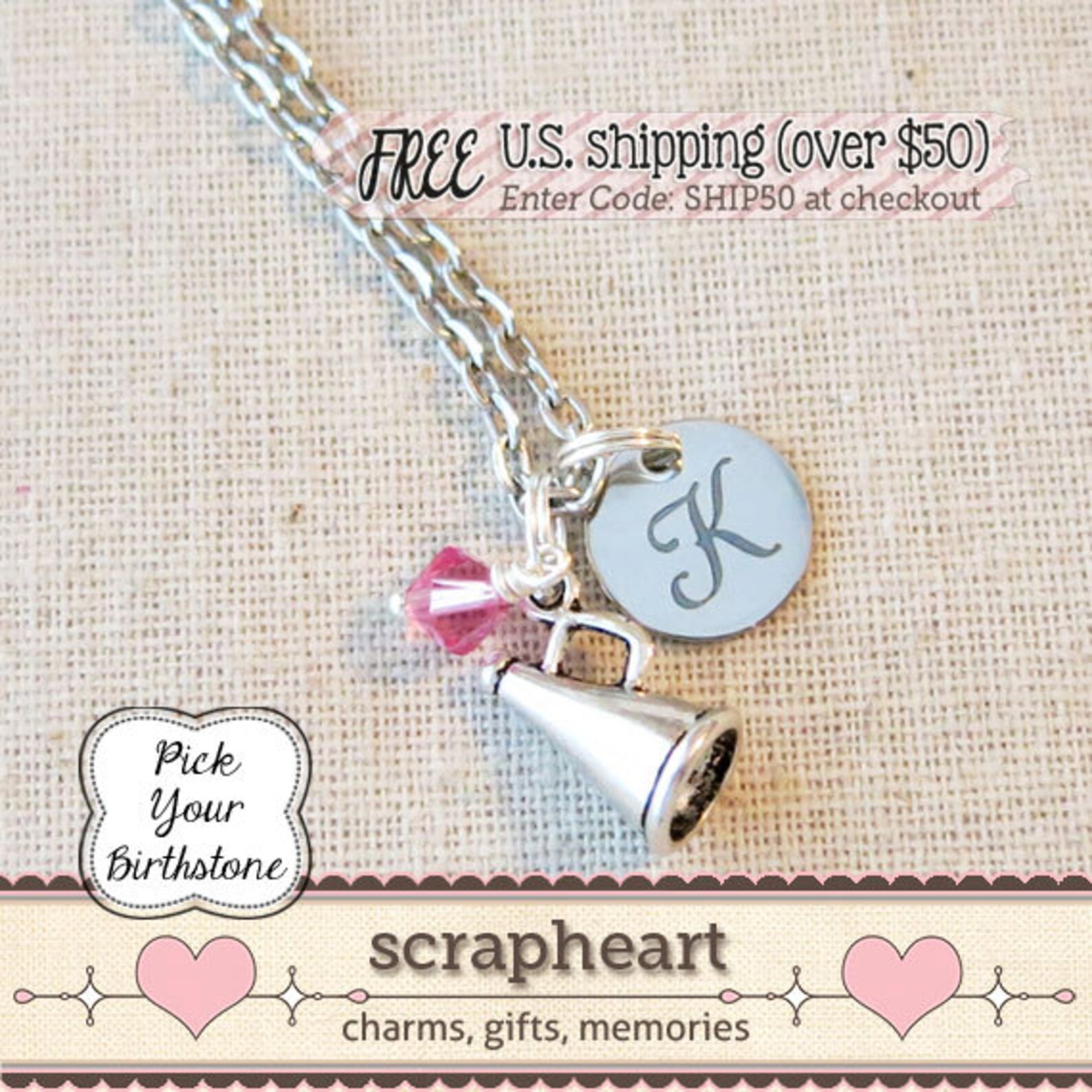 CHEERLEADING Team Gifts SENIOR Cheer Necklaces Cheer Coach | Etsy