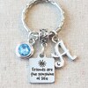 Personalized, Letter, Initial, Pinky, Promise, All of Me Loves All of You, Key Chain, Birthday ...