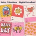 Retro Valentines Day Cards, Groovy Valentines, Printable Valentine's ...