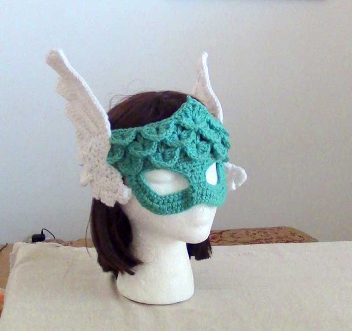 Valkyrie Headdress Masquerade Mask Halloween Eye Mask FREE | Etsy