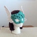 Valkyrie Headdress Masquerade Mask Halloween Eye Mask FREE - Etsy