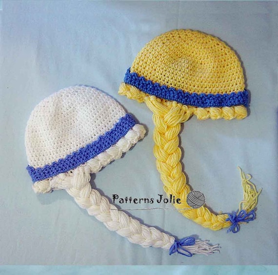 Crochet Pattern Elsa Hat