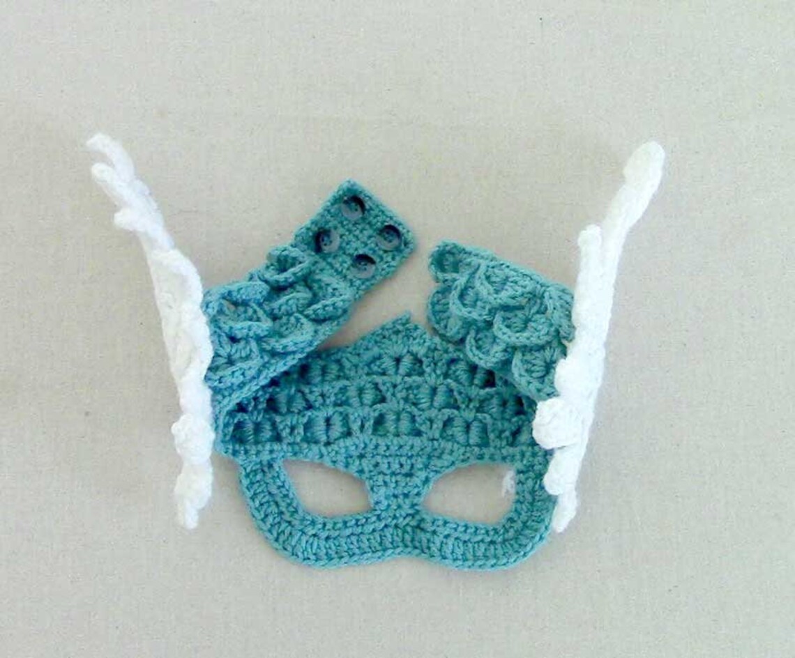 Valkyrie Headdress Masquerade Mask Halloween Eye Mask FREE - Etsy