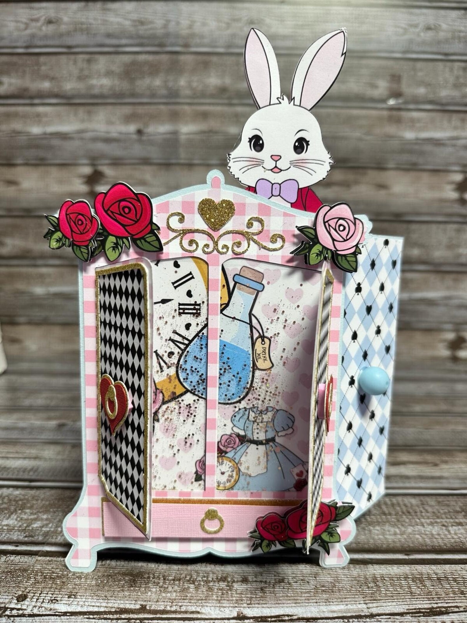 Alice in Wonderland's Favor Box. - Etsy