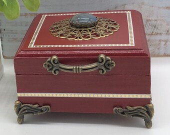 Victorian Trinket Box - Etsy