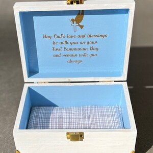 First Holy Communion Keepsake Box, Kids Religious Gift, Gift From ...