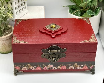 Victorian Keepsake Box - Etsy