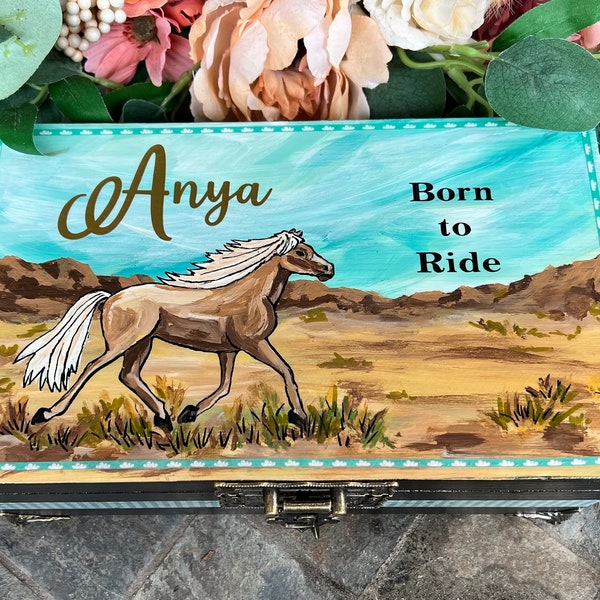 Horse Trinket Box - Etsy