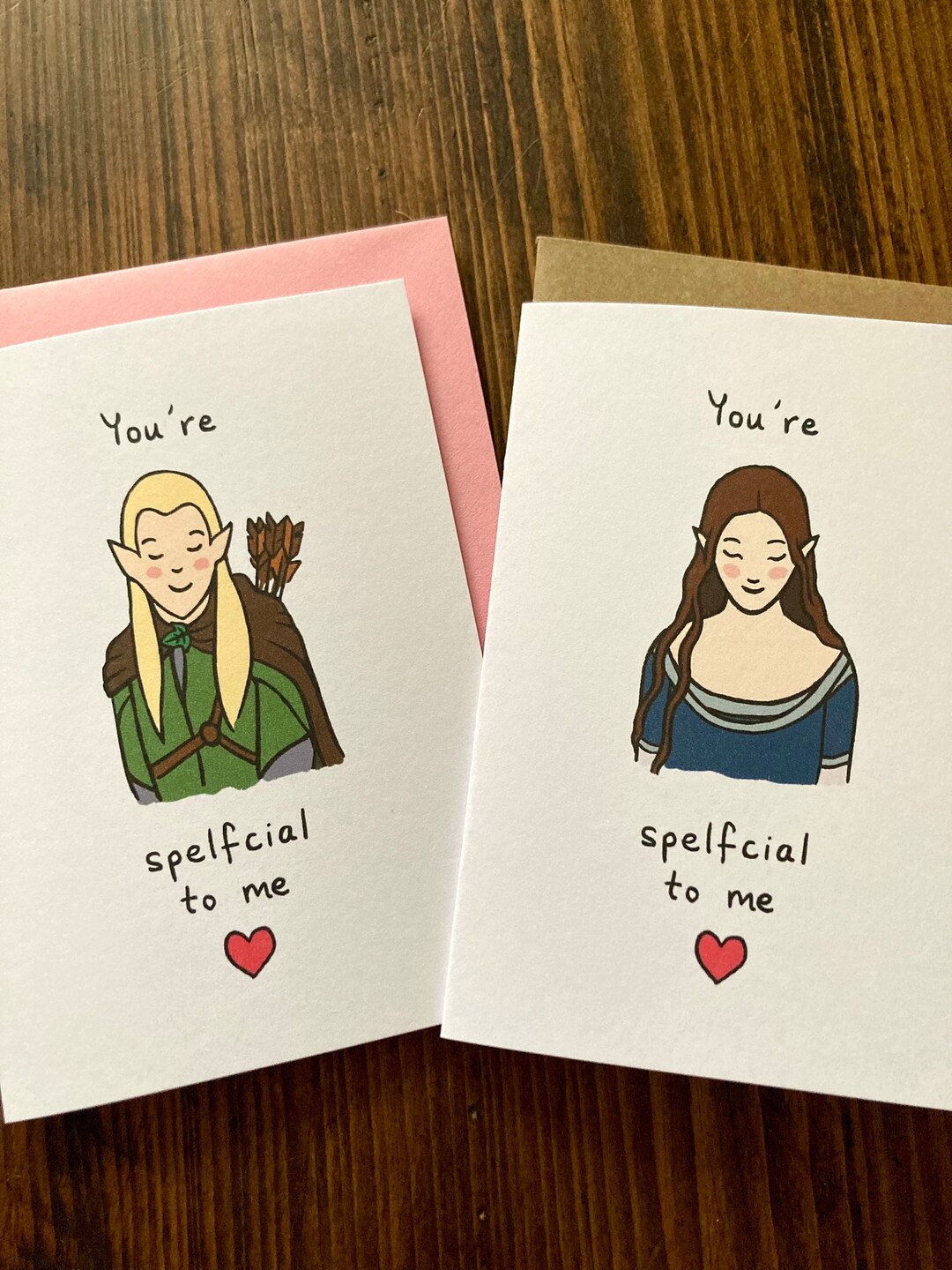You’re Spelfcial to Me, Greeting Card, Elf, Legolas, Arwen, for Him ...