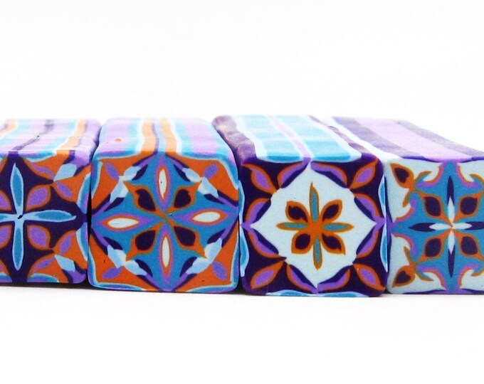 Polymer Clay Tile Canes, Polymer Clay Canes - Etsy